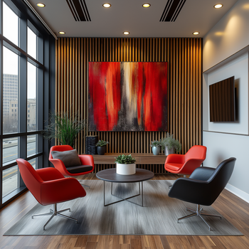 Office Chic: Wall Panels for Commercial Interior Offices – slatsolution.com