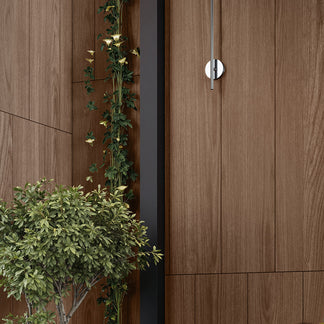 Seamless Chestnut Wall Panel Kit – Decorative Wood Panels ...