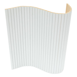 Rounded Slat Antique Oak Wood Wall Panels – slatsolution.com