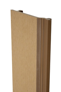 Teak Exterior Shiplap Composite Siding, Outdoor Wall Panel Cladding ...