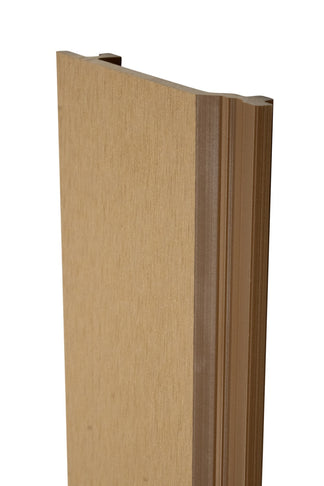 Teak Exterior Shiplap Composite Siding, Outdoor Wall Panel Cladding ...