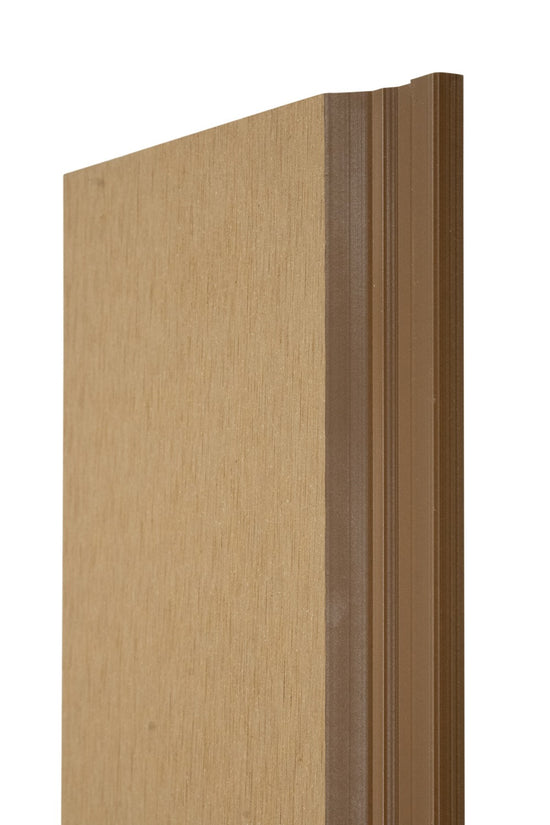 Teak Exterior Shiplap Composite Siding, Outdoor Wall Panel Cladding ...