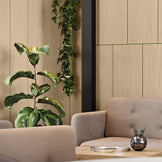 Seamless Light Oak Wall Panel Kit – Decorative Wood Panels ...