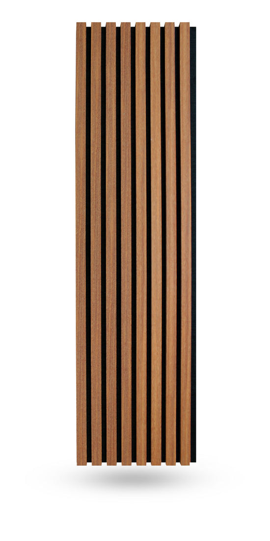 Maple Acoustic Wall Panels Soundproof Slat Wood Cladding Siding (12" W ...
