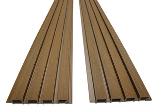 Weathered Teak Exterior Slat Wall Paneling for Outdoors – slatsolution.com