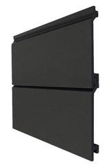 Black Exterior Shiplap Siding Boards, Outdoor Wall Panel Cladding ...