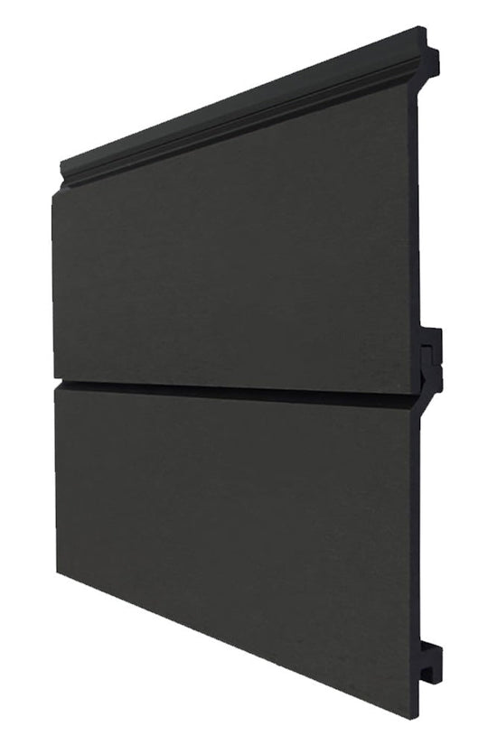 Black Exterior Shiplap Siding Boards, Outdoor Wall Panel Cladding ...