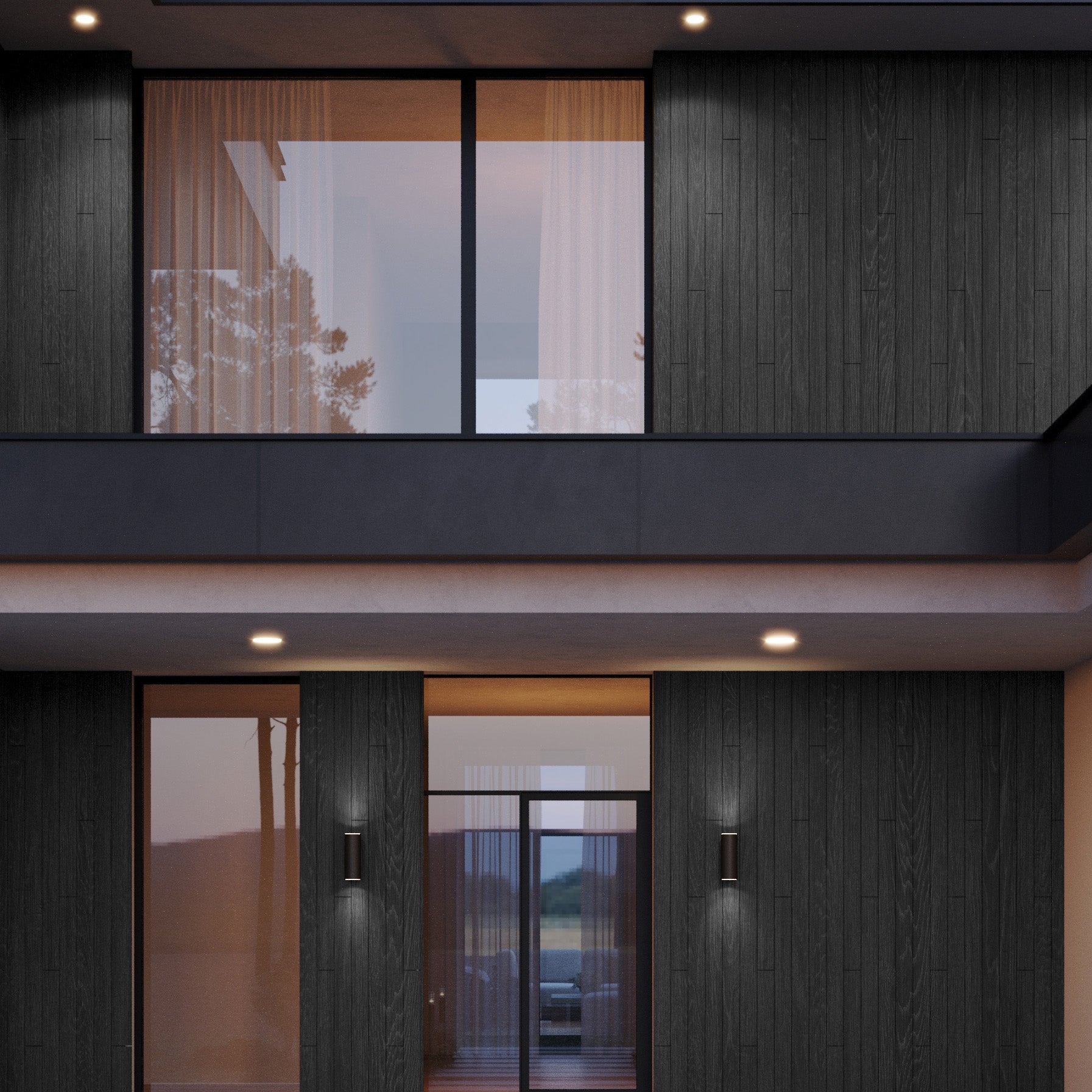 Enhanced Grain Wood-Like Composite Siding, Exterior Wall Paneling - Eb ...