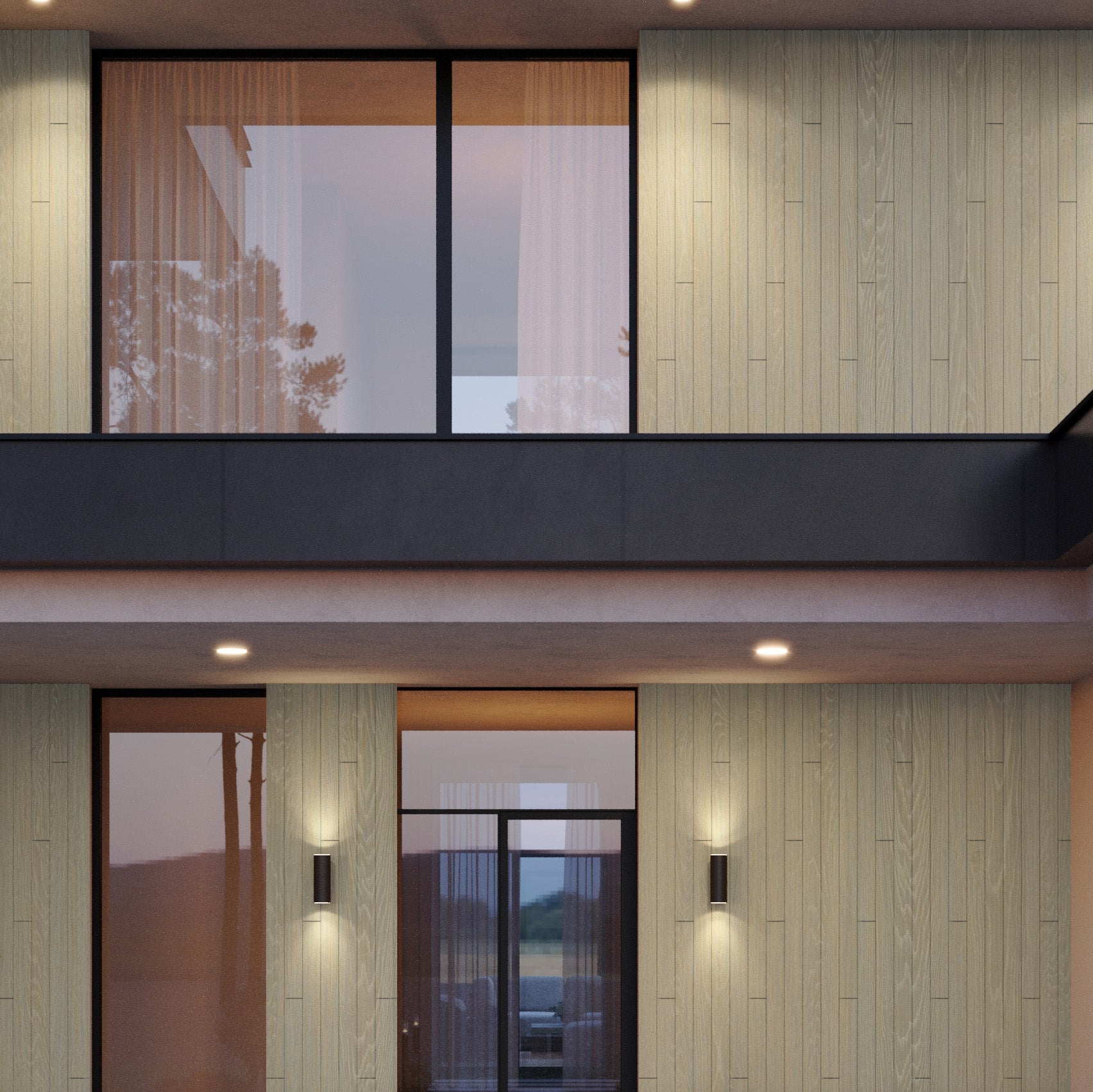 Enhanced Grain Wood-Like Composite Siding, Exterior Wall Paneling - Ar ...