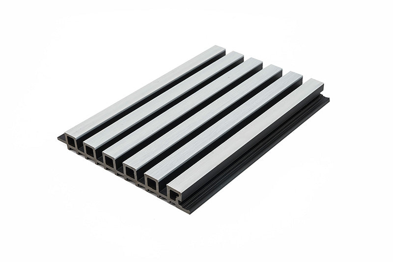 Exterior Composite Siding Slat Wall Cladding System in Pure-White Oak ...