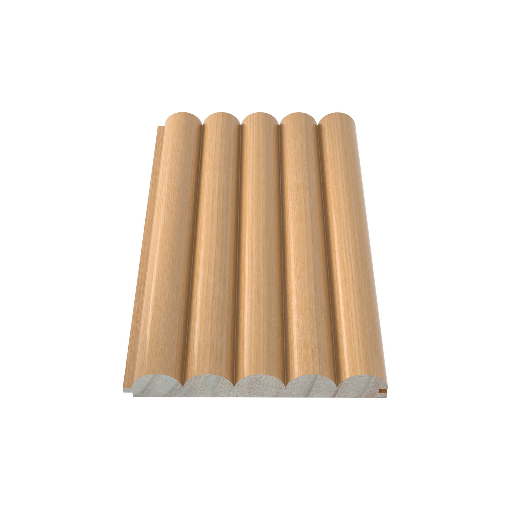 Rounded Slat Antique Oak Wood Wall Panels – slatsolution.com