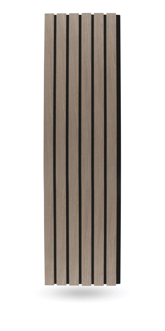 REAL Walnut Wood Veneer Acoustic Wide Slat Accent Wall Panels ...